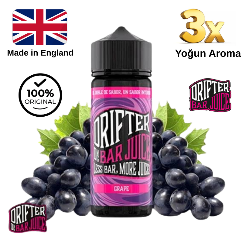 Drifter Bar Grape Dıy Kit Aroma - Cool Kimya
